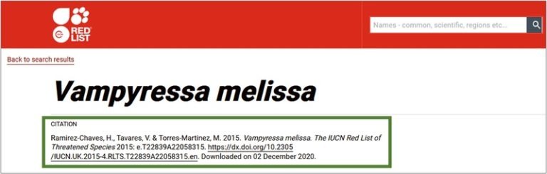Citing The IUCN Red List - https://redlist.necca.gov.gr